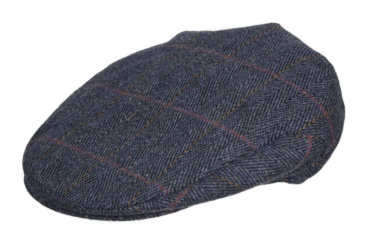 Mix Wool Tweed Cap - NAVY | Oxford Blue