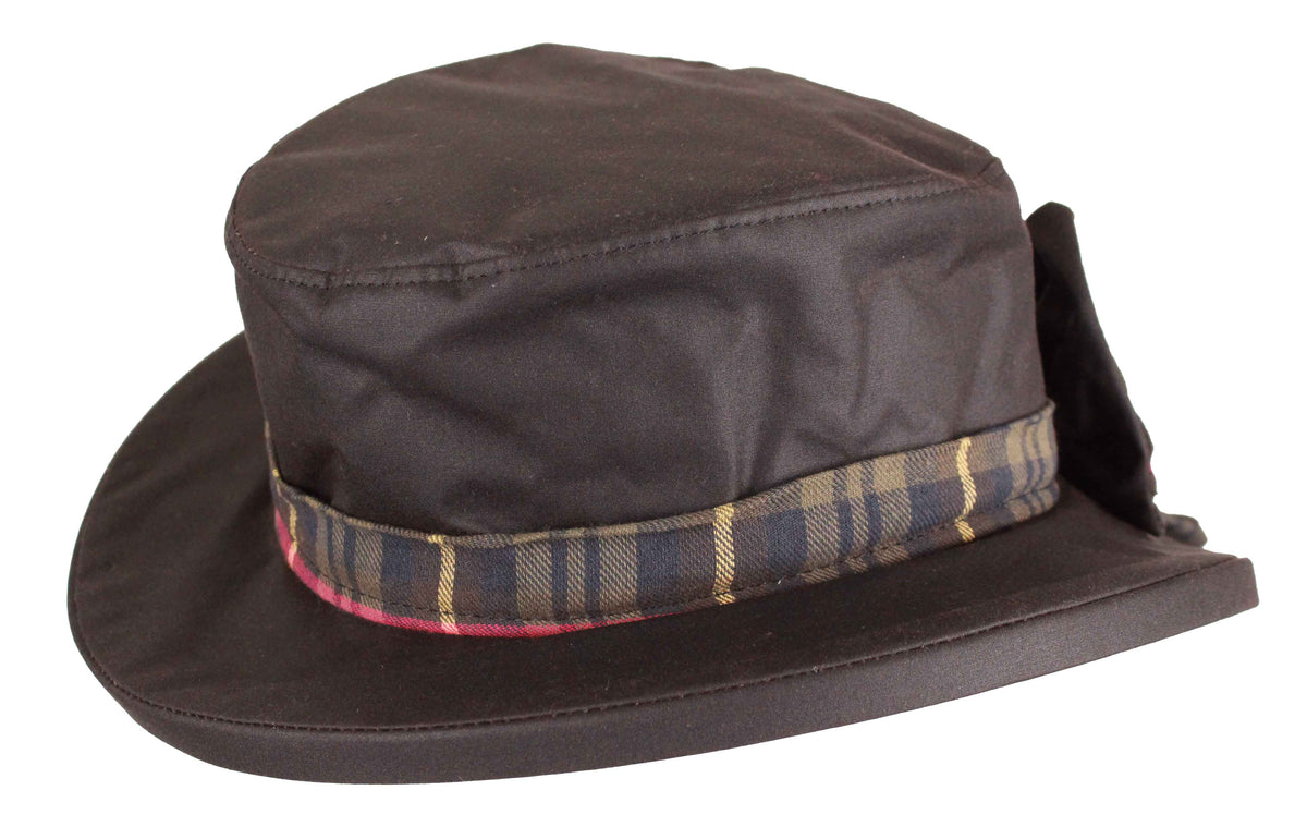 Women's Thelma Wax Hat - BROWN | Oxford Blue