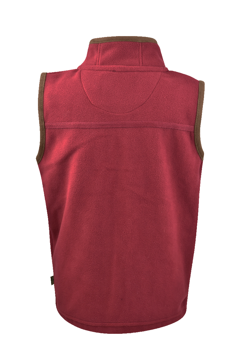 Kids Fleece Gilet - RUBY | Oxford Blue